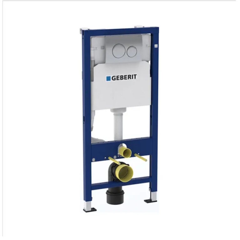 Geberit Duofix WC Frame with Delta20 Button - All4Bathroom - Bathroom ...