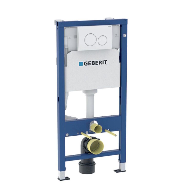Geberit Duofix Frame with Delta20 Flush Button - All4Bathroom ...