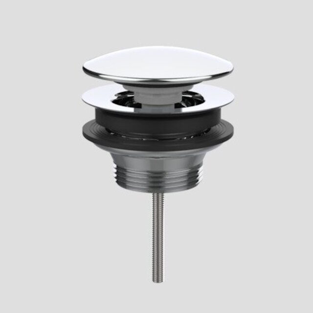 SANIT Push-Push Waste Valve 30.007.00..0000 Chrome - All4Bathroom ...